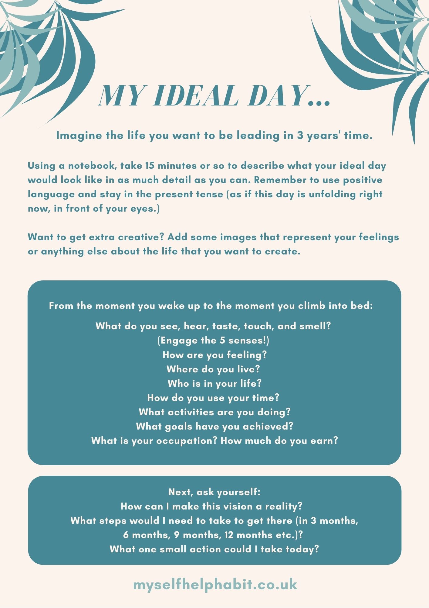 FREE Coaching Tools - My Self-Help Habit