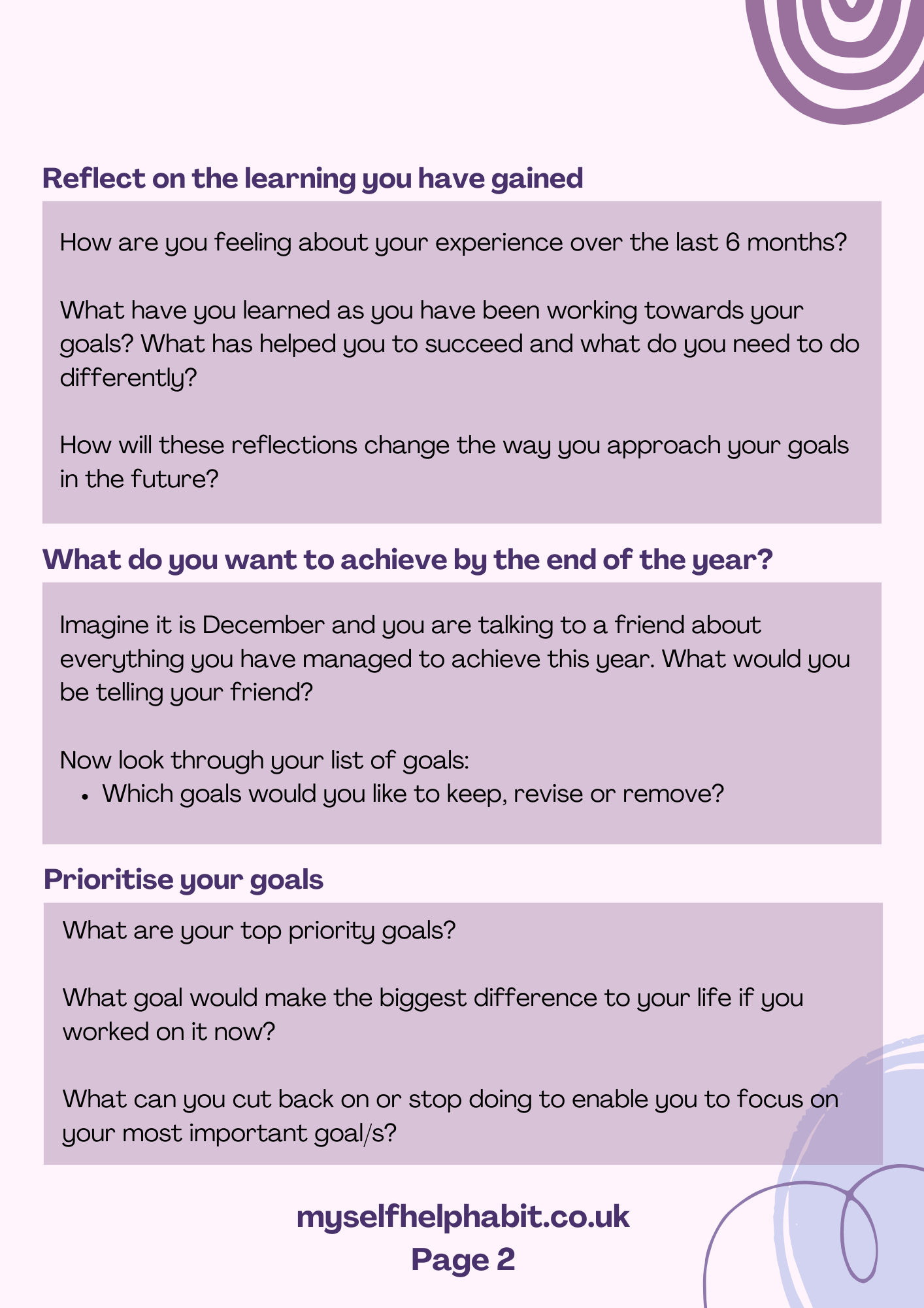 Time for your mid-year check-in! How to review your goals and keep ...