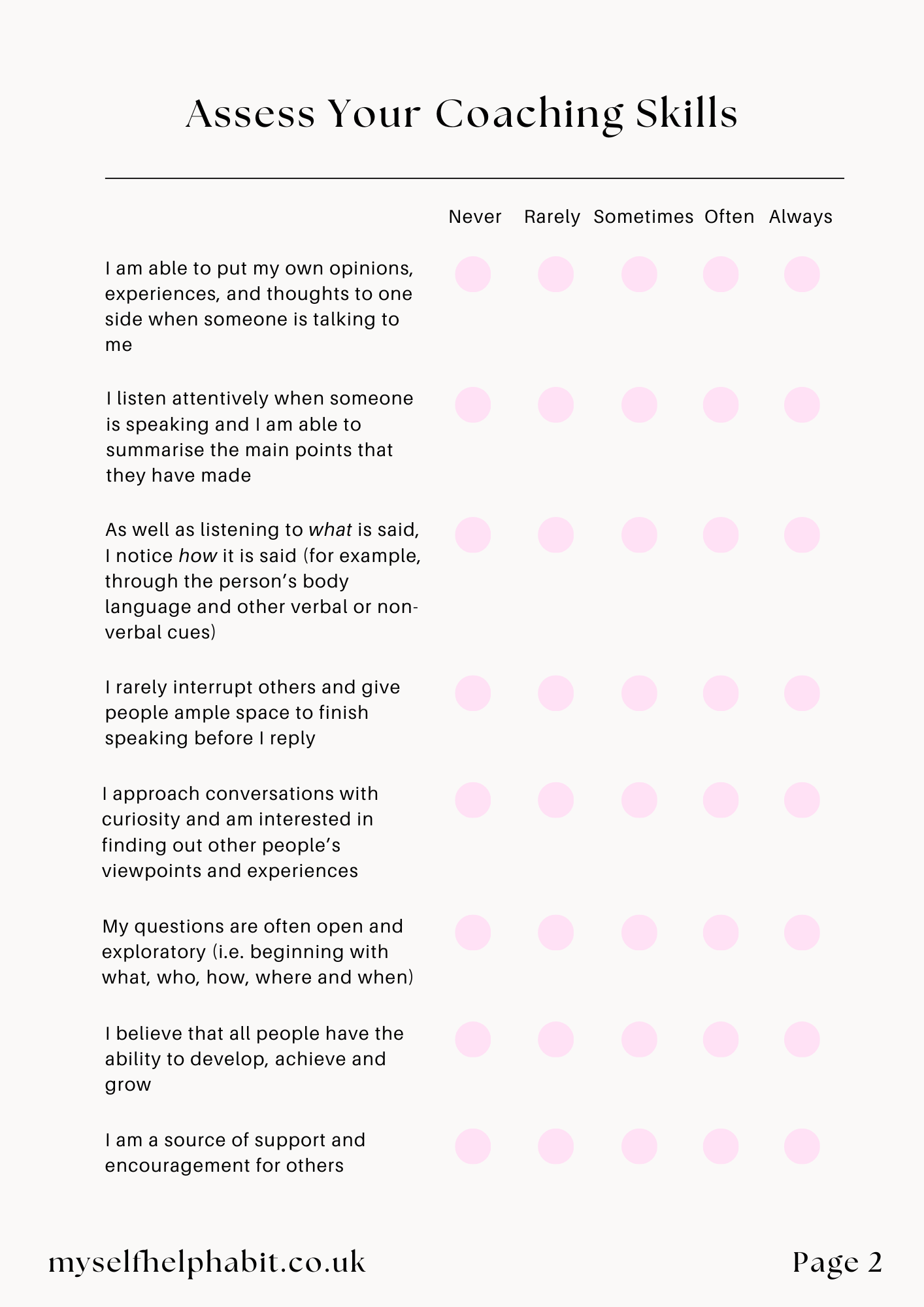 Using coaching skills in everyday conversations - My Self-Help Habit
